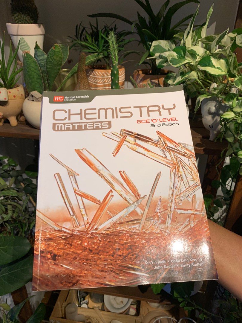 Chemistry Matters O Level Textbook, Hobbies & Toys, Books & Magazines ...