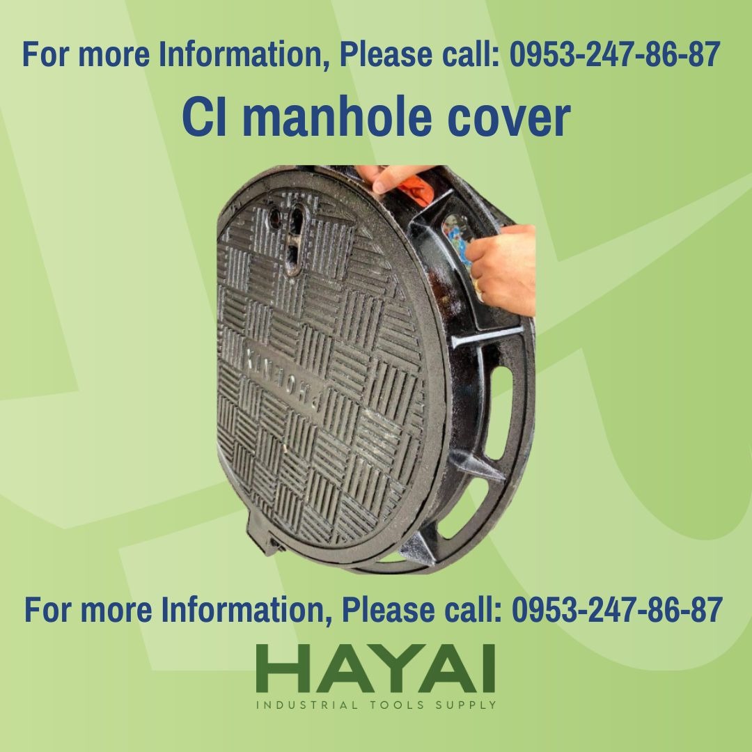 CI manhole cover, Commercial & Industrial, Construction Tools ...