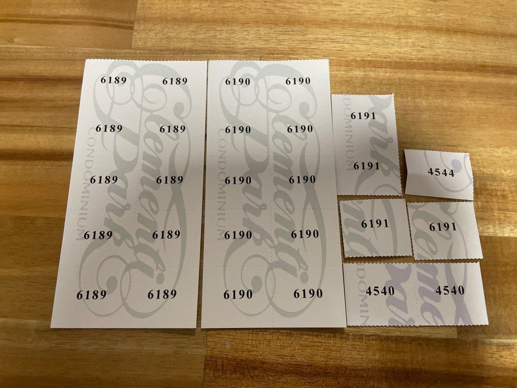 Clementi Park shuttle bus stubs, Tickets & Vouchers, Local Attractions ...