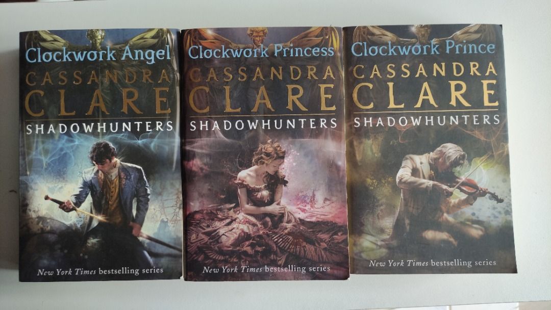 Clockwork Angel, Clockwork Prince, Clockwork Princess SET CASSANDRA ...