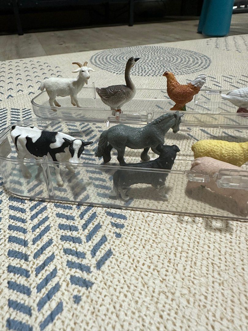CollectA Farm Animals Miniature toys (12pcs), Hobbies & Toys, Toys ...