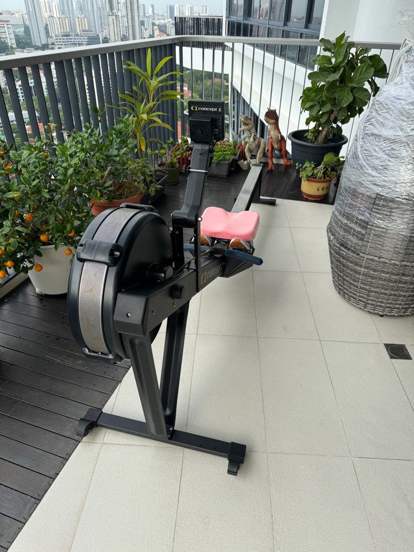 Concept2 Model D with PM5 and seat cover Professional rower, Sports ...