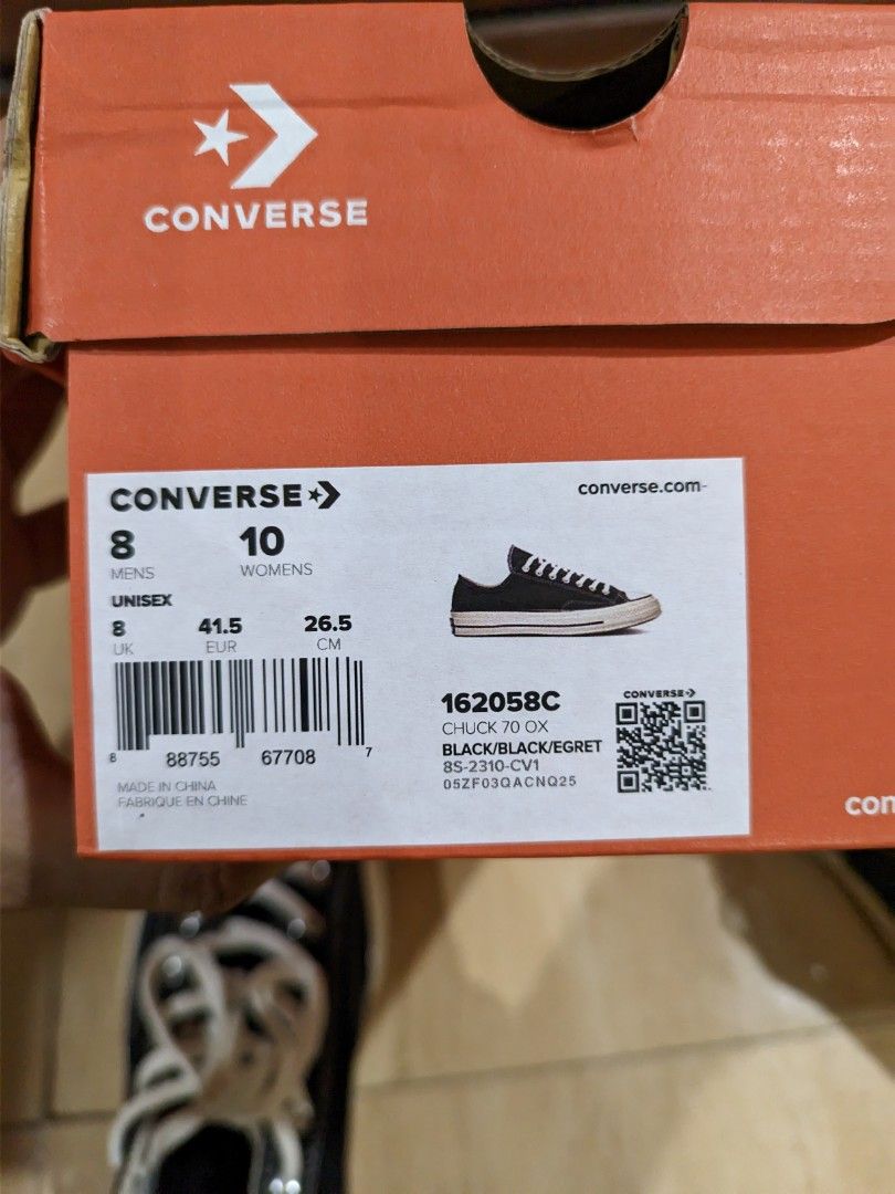 Converse Chuck Taylor 70s, Men's Fashion, Footwear, Sneakers on Carousell