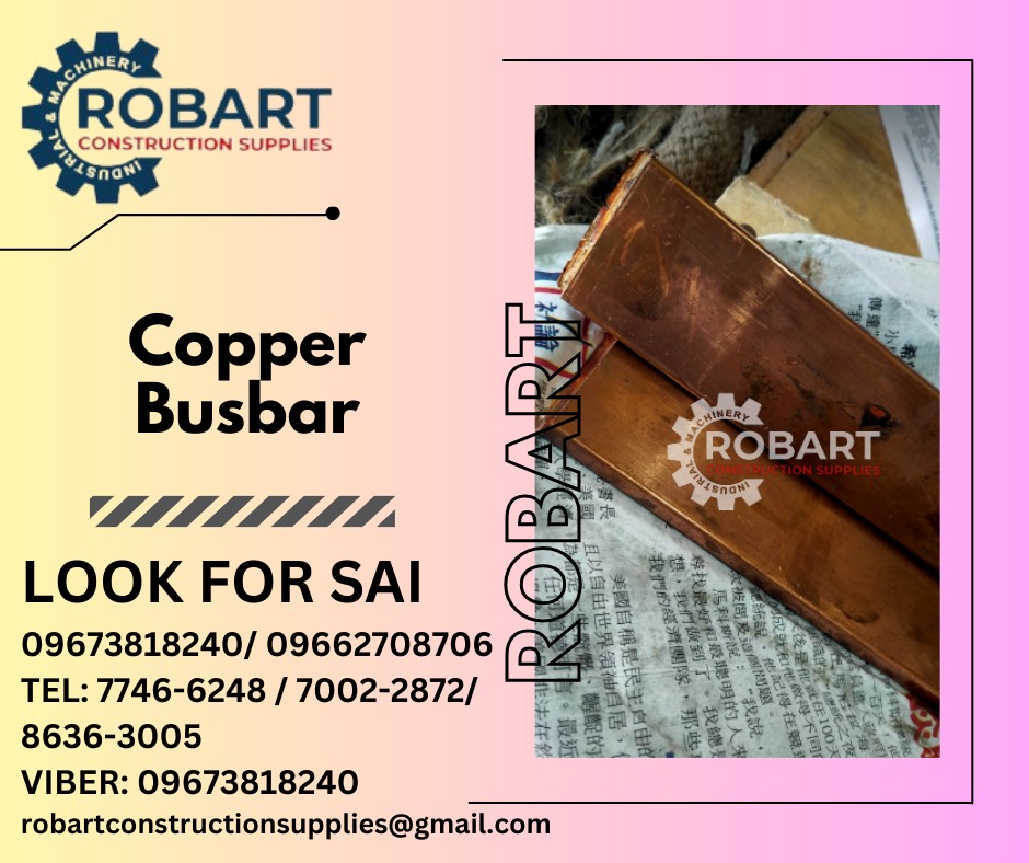 Copper Busbar, Commercial & Industrial, Construction Tools & Equipment ...