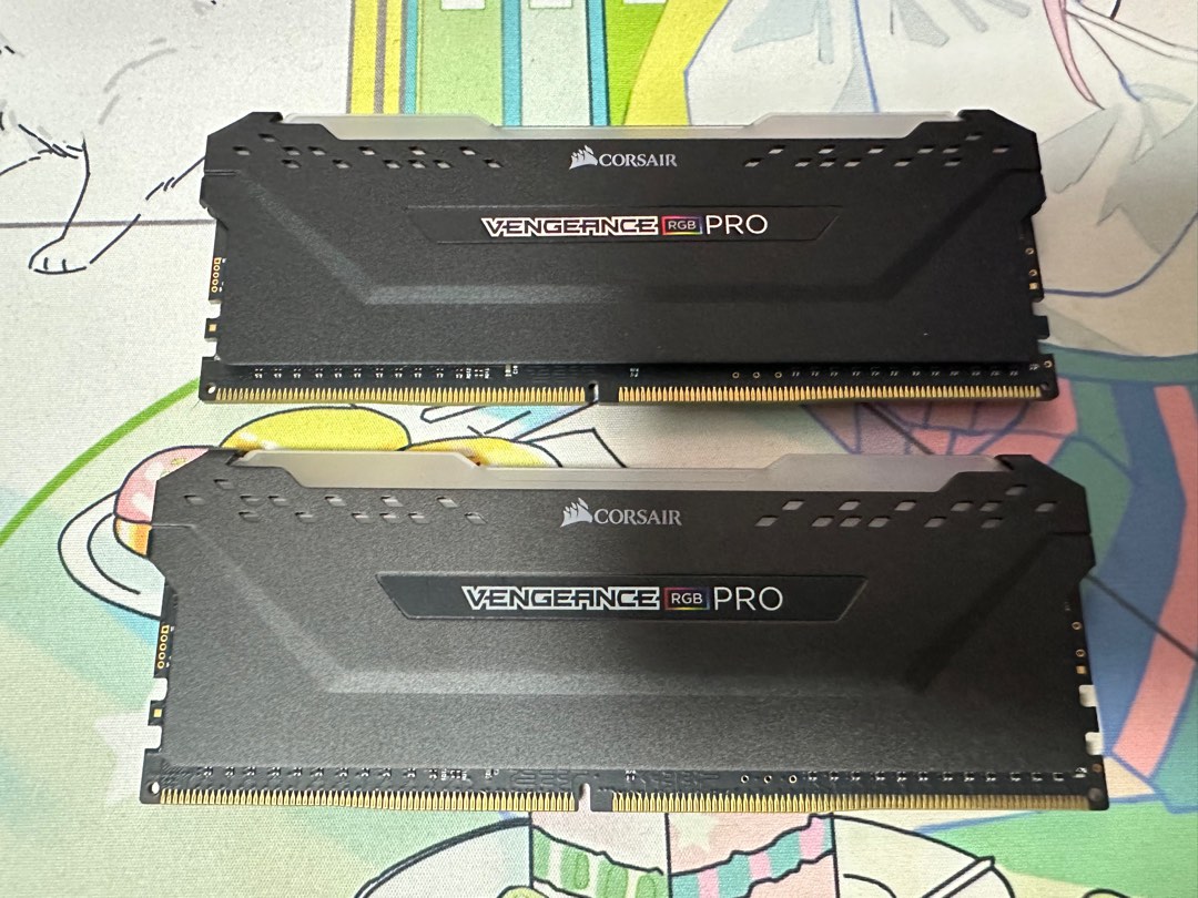 Corsair Vengeance RGB PRO RAM 16GB(2x8GB), Computers & Tech, Parts ...
