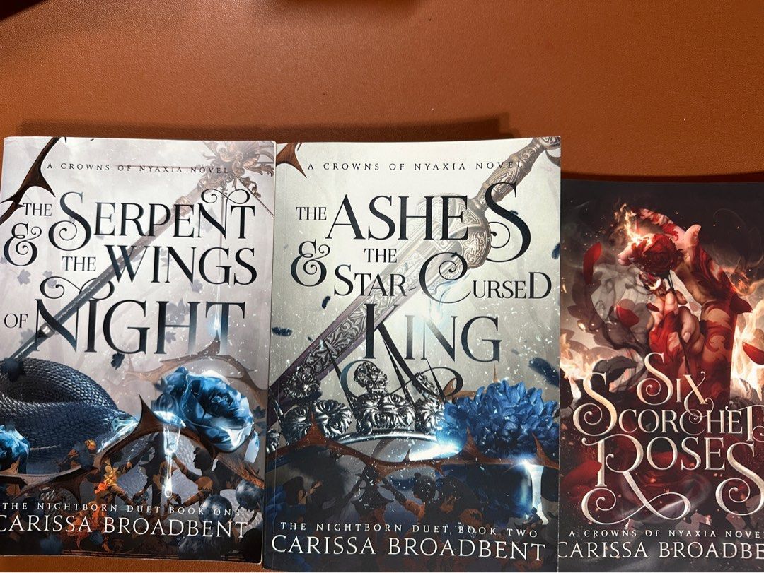 Crowns of Nyxia series by Carissa Broadbent, Hobbies & Toys, Books & Magazines, Fiction & Non ...