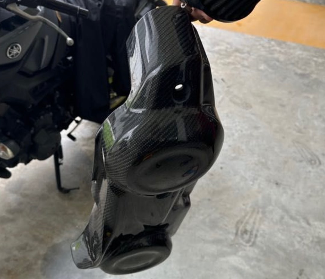 CVT carbon casing (Open Pod), Motorcycles, Motorcycle Accessories on ...