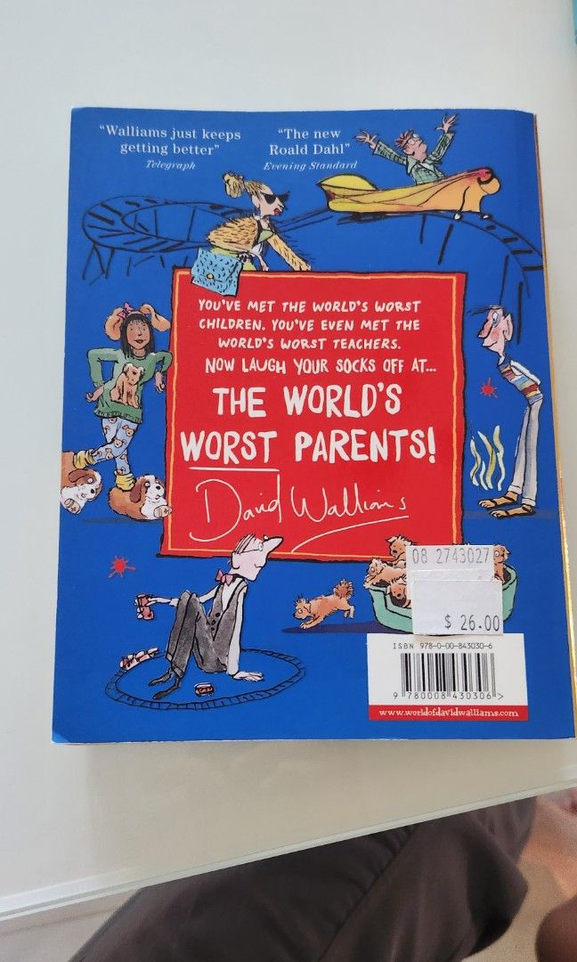 David Walliams WORLD'S WORST PARENTS, Hobbies & Toys, Books & Magazines ...