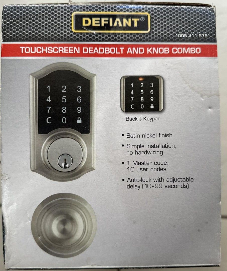 DEFIANT, Furniture & Home Living, Security & Locks, Locks, Doors ...