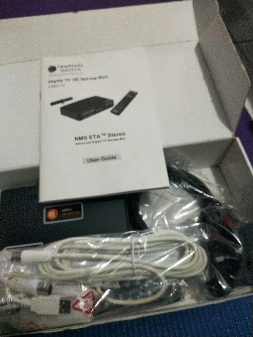 Digital TV HF Set-top Box with Antenna, TV & Home Appliances, TV ...