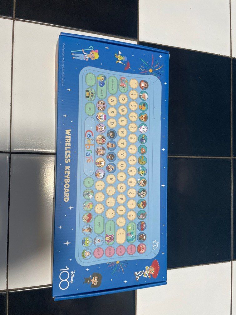 Disney 100 wireless Keyboard, Computers & Tech, Parts & Accessories ...