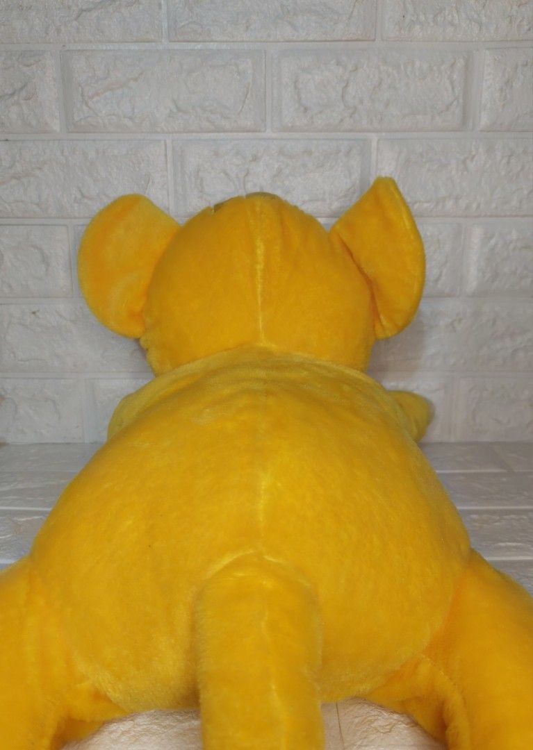 Disney Classic The Lion King Baby Simba Lying Down Jumbo Plush/Stufftoy ...