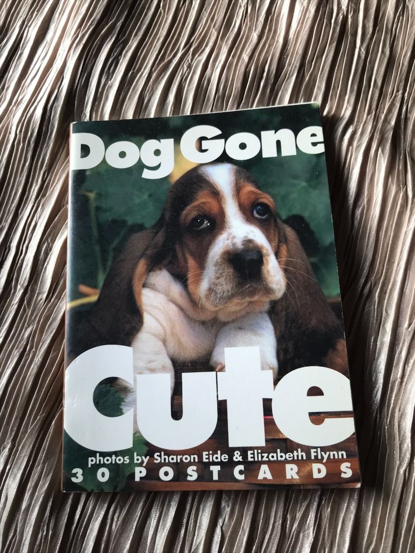 DOG GONE CUTE (Art Cartel) Vintage Full Color Prints Postcard Book ...