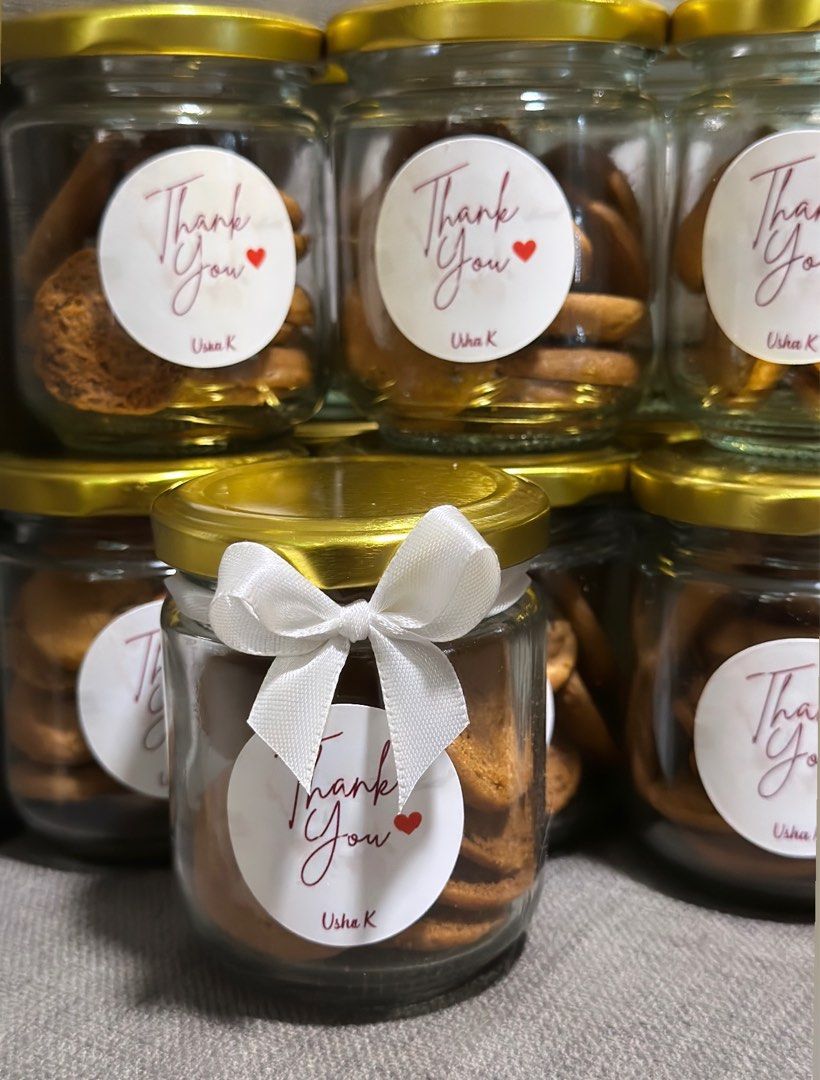 Doorgift Berkat Cookie Jar Halal, Food & Drinks, Homemade Bakes on ...
