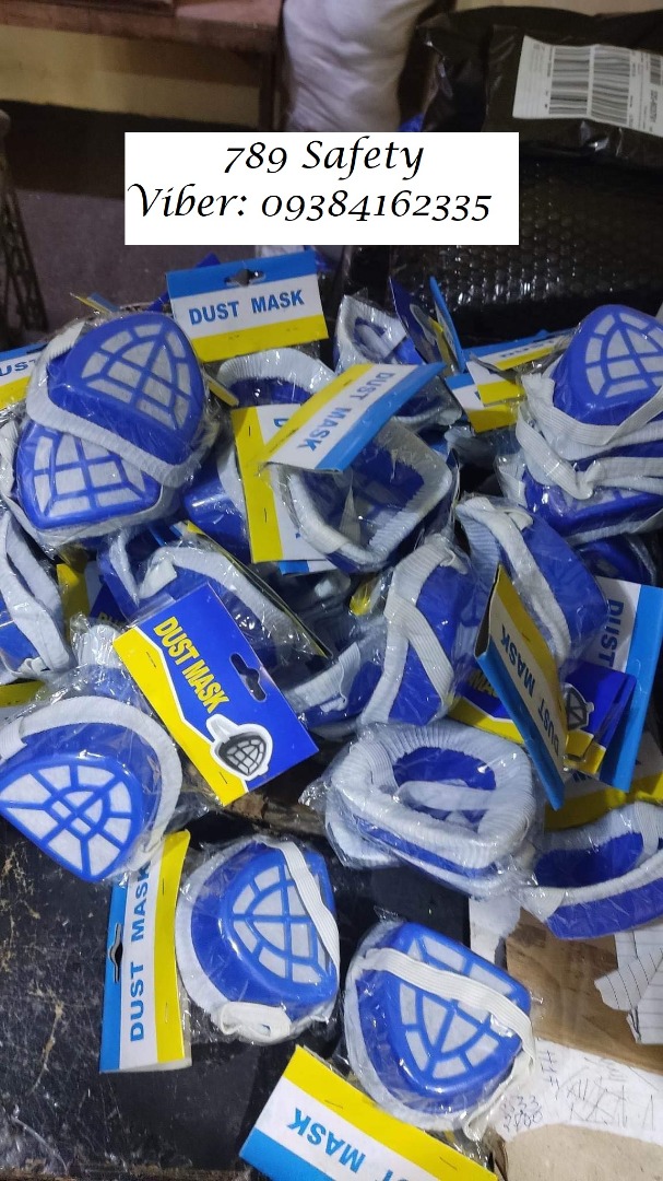 Dust Mask With Blue Reinforced, Health & Nutrition, Face Masks & Face ...