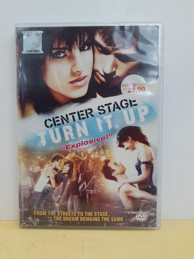 (DVD) Center Stage Turn It Up, Hobbies & Toys, Music & Media, CDs ...