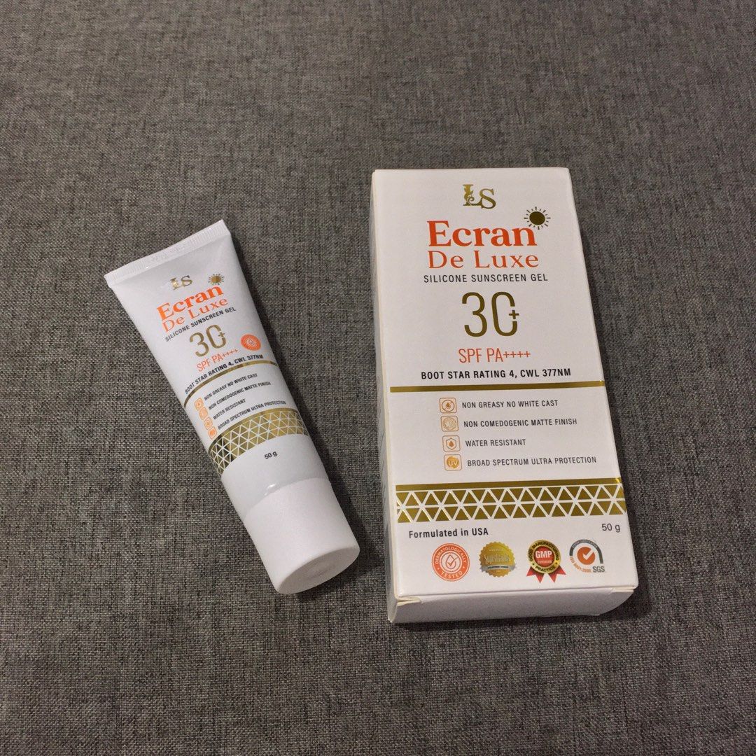 Ecran De Luxe Sunscreen Gel SPF 30 PA++++, Beauty & Personal Care, Face ...