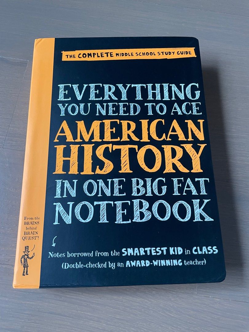 Everything You Need to Ace American History in One Big Fat Notebook ...