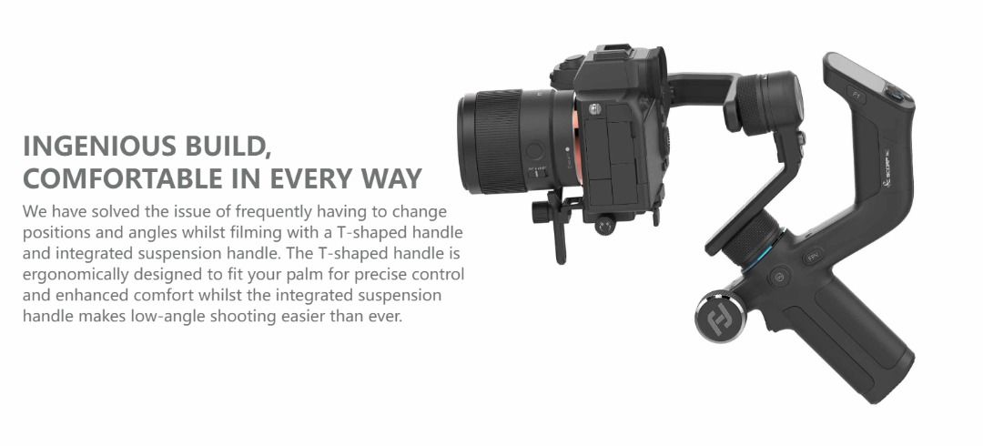 FeiyuTech Scorp Mini 3-Axis Gimbal for Mirrorless DSLR / Action Camera ...
