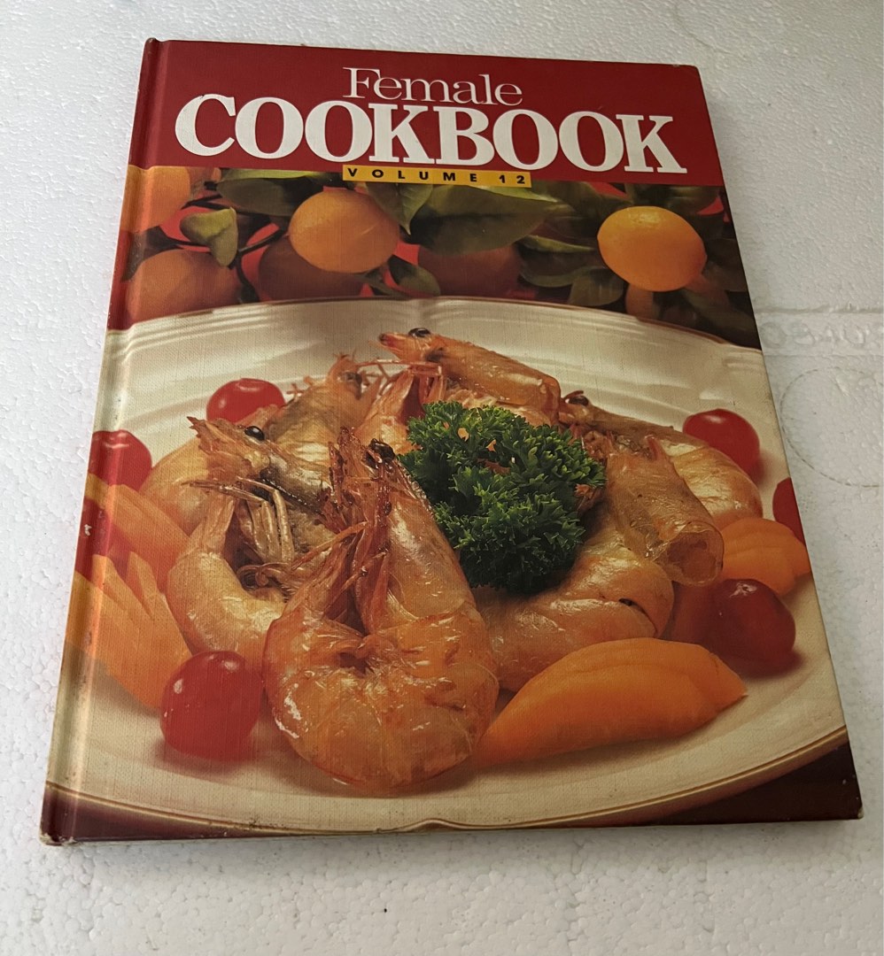 Female cook book buku masakan 80an makanan sedap melayu cina western ...