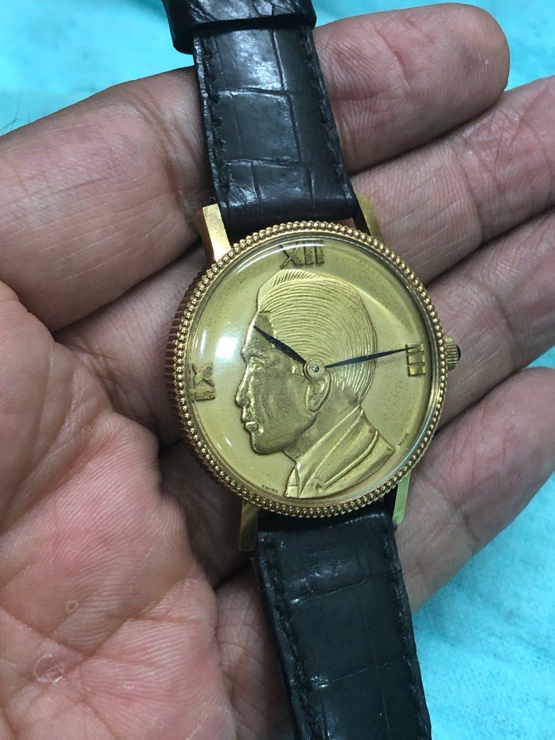 Ferdinand E. Marcos collectors watch on his 60th birthday (Negotiable ...