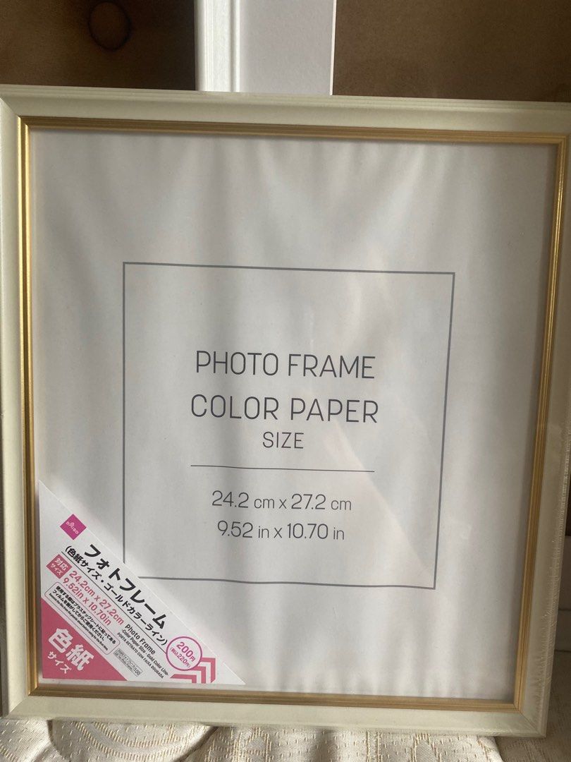 Frames - ikea and daiso - 3 pieces, Furniture & Home Living, Home Decor ...