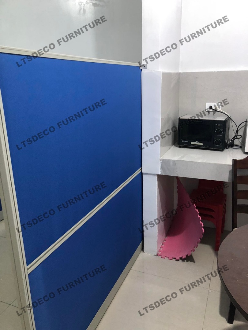 FULL FABRIC PANEL OFFICE FURNITURE AND PARTITIONS, Furniture & Home ...