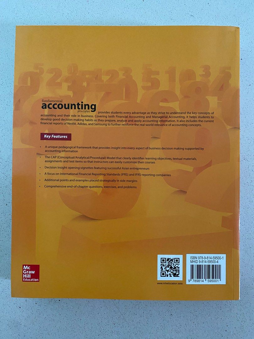 Fundamentals Accounting Principles Textbook, Hobbies & Toys, Books ... Fundamentals Accounting Principles Textbook, Hobbies & Toys, Books ...