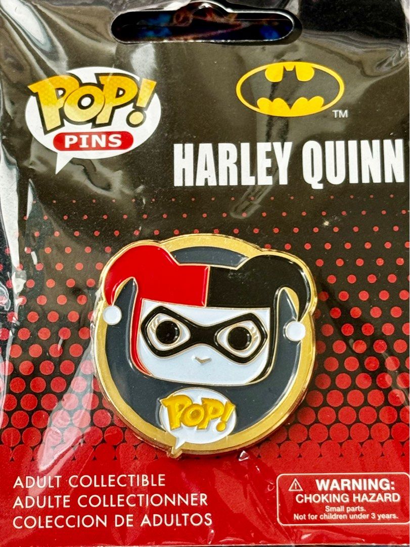 funko POP! pins: HARLEY QUINN, Hobbies & Toys, Memorabilia ...
