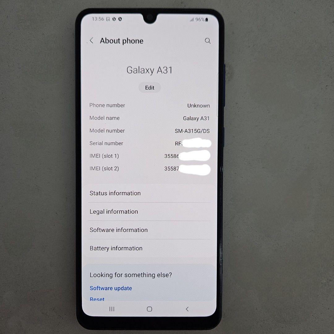 Galaxy A31 Prism Crush Blue 128GB, Mobile Phones & Gadgets, Mobile ...