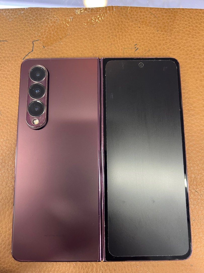 Galaxy Z Fold 4 Burgundy 512GB, Mobile Phones & Gadgets, Mobile Phones ...