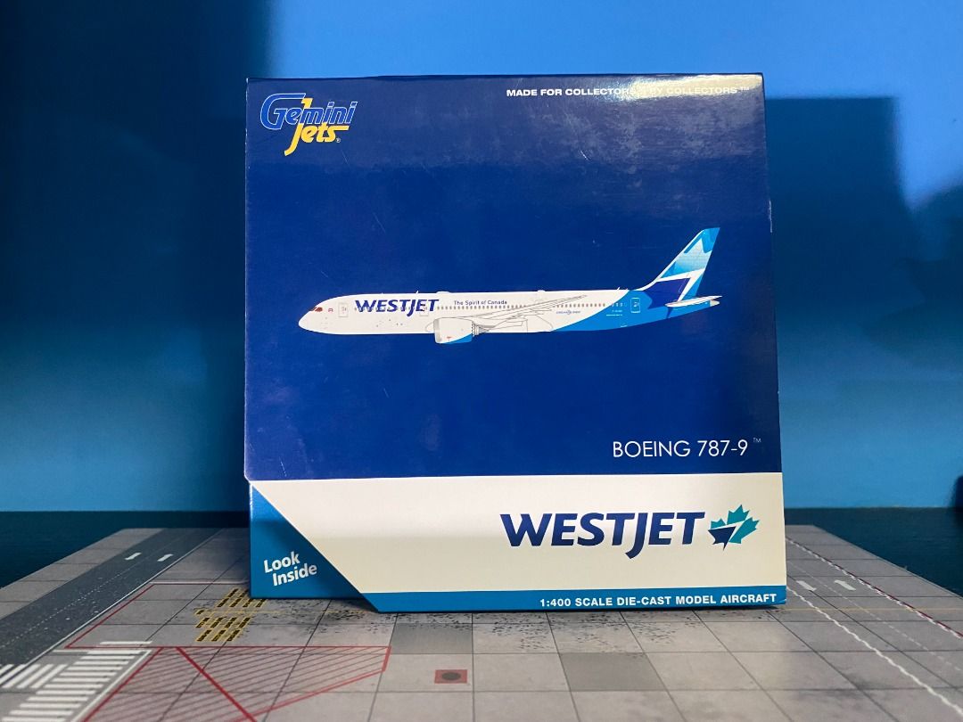 Gemini Jets Westjet B787-9, Hobbies & Toys, Toys & Games on Carousell