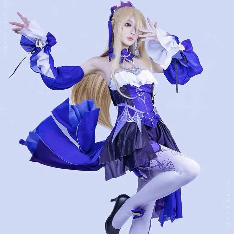 Genshin Impact Fischl Skin Cosplay {MAEMI NR}, Hobbies & Toys ...