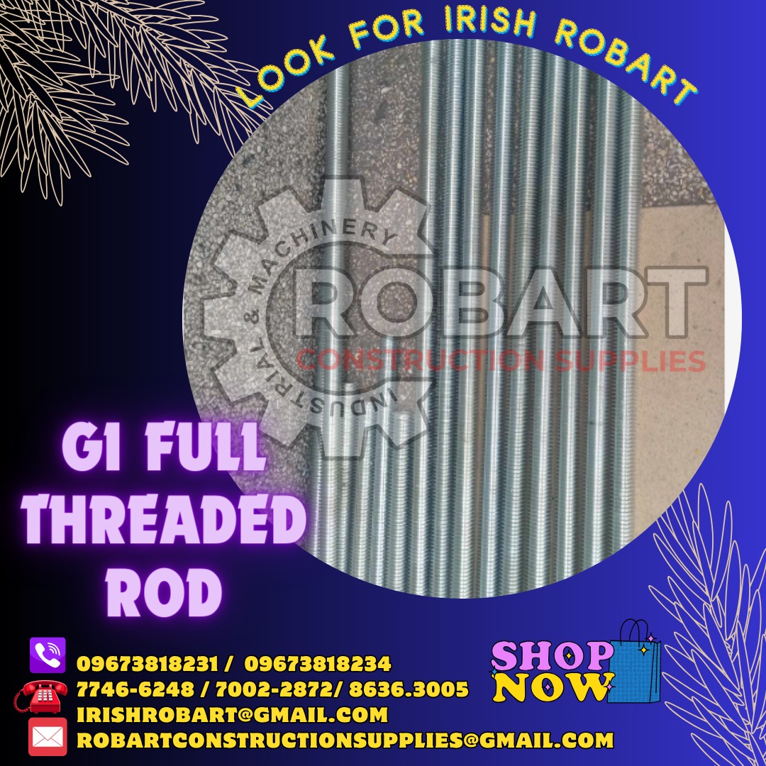 gi full threaded rod, Commercial & Industrial, Construction Tools ...