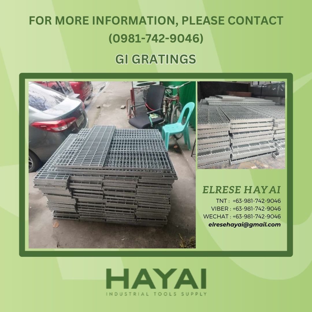 GI GRATINGS, Commercial & Industrial, Construction Tools & Equipment on ...