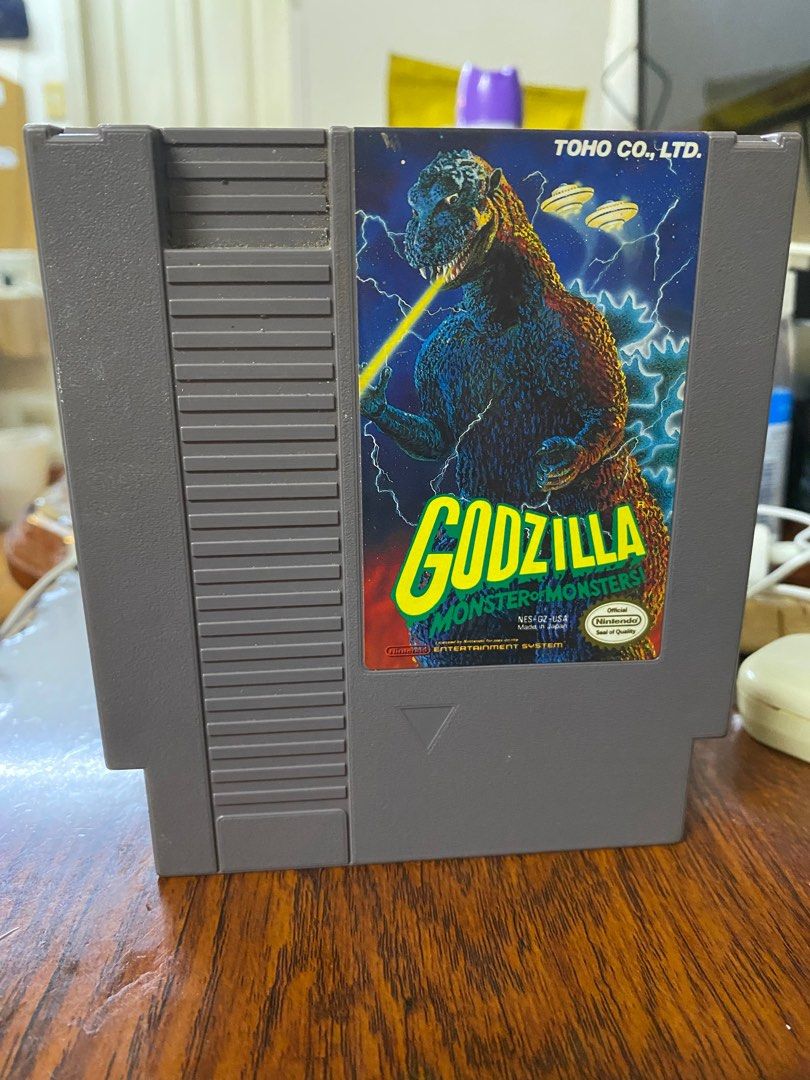 Godzilla: Monster of Monsters (Nintendo NES 1989) Authentic Game ...