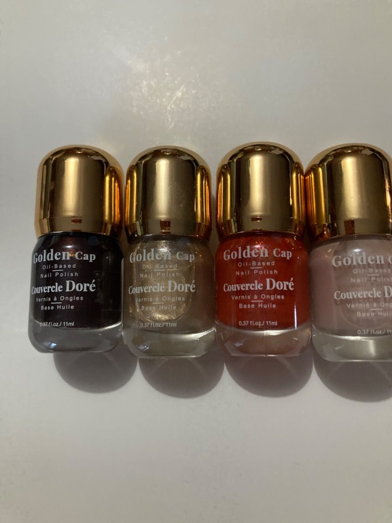 Golden Cap oil based nail polish, Beauty & Personal Care, Hands & Nails ...