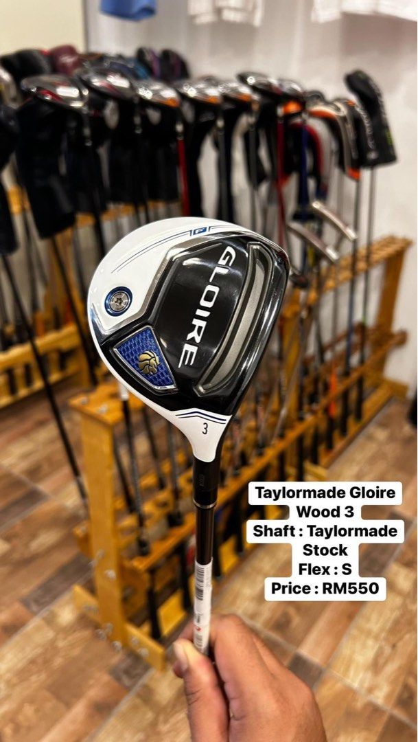 Golf Wood 3 Taylormade Gloire, Sports Equipment, Sports & Games, Golf ...