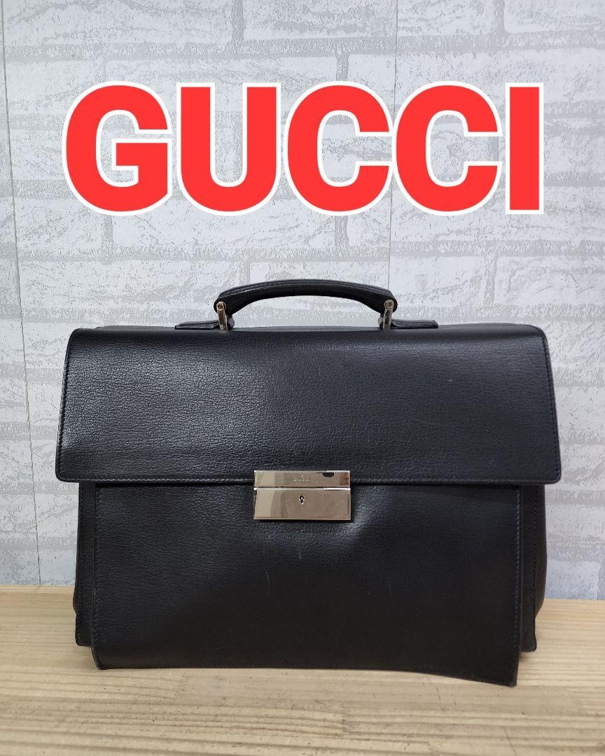 GUCCI Business Bag Men's Black Gucci, Luxury, Bags & Wallets on Carousell