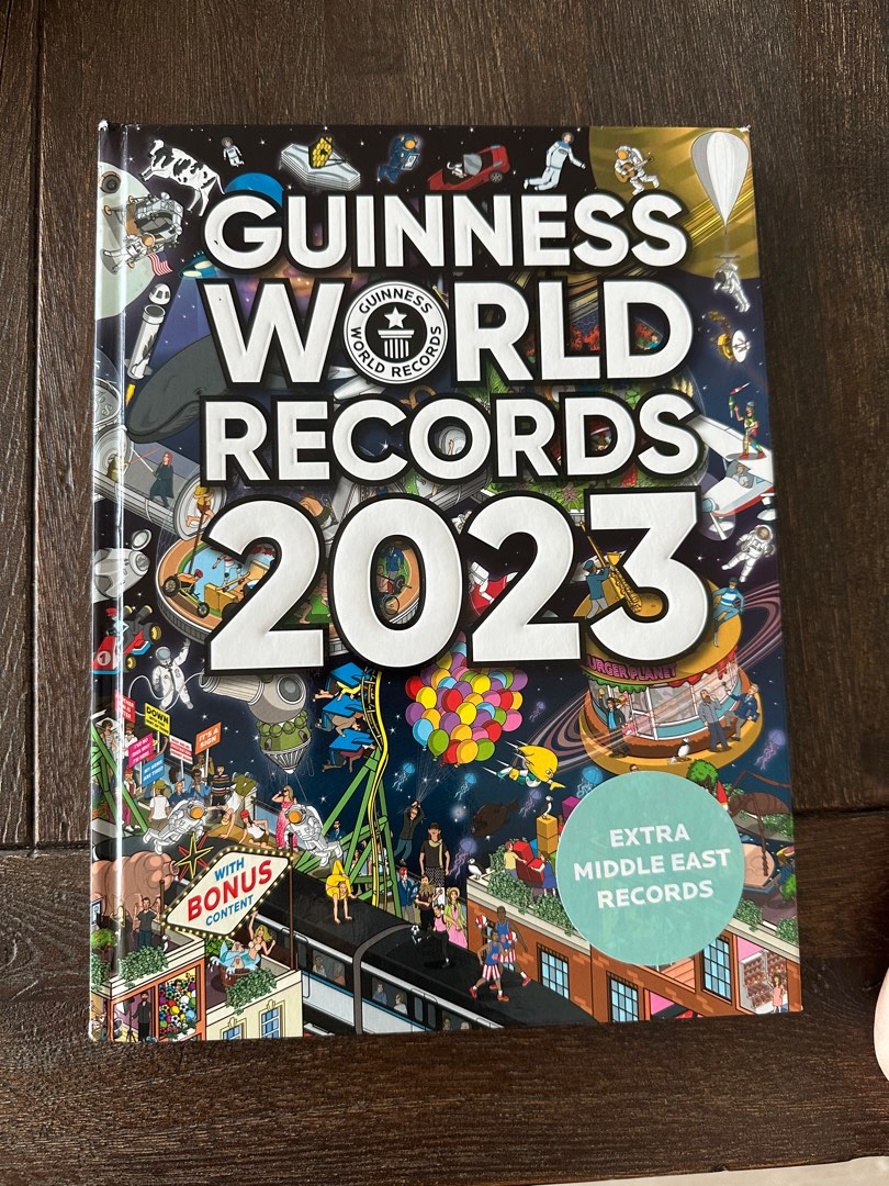 Guinness world record book 2023, Hobbies & Toys, Books & Magazines ...