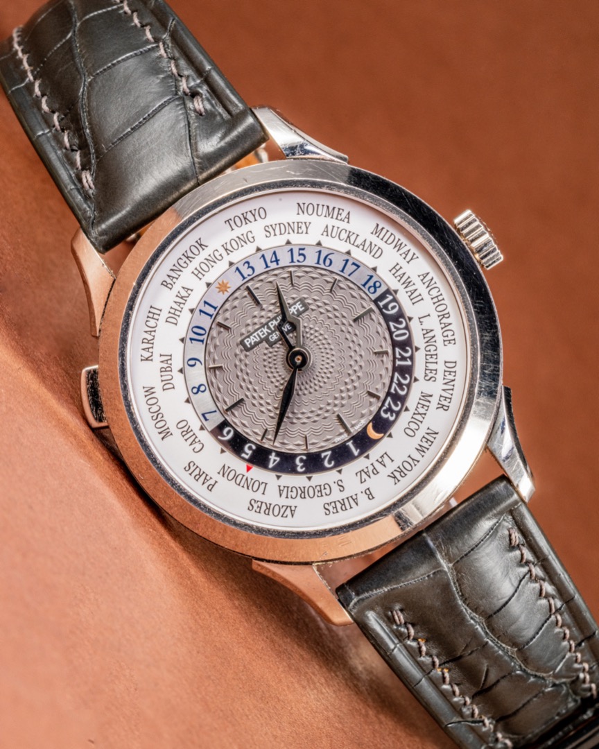 Handmade Hand-stitched Watch Strap in Graphite Grey Alligator Leather ...