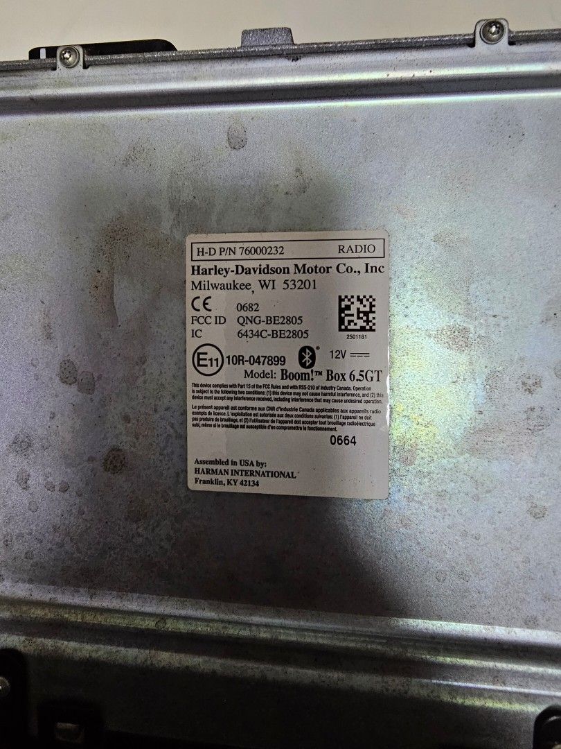 Harley Boom Box, Motorcycles, Motorcycle Accessories on Carousell