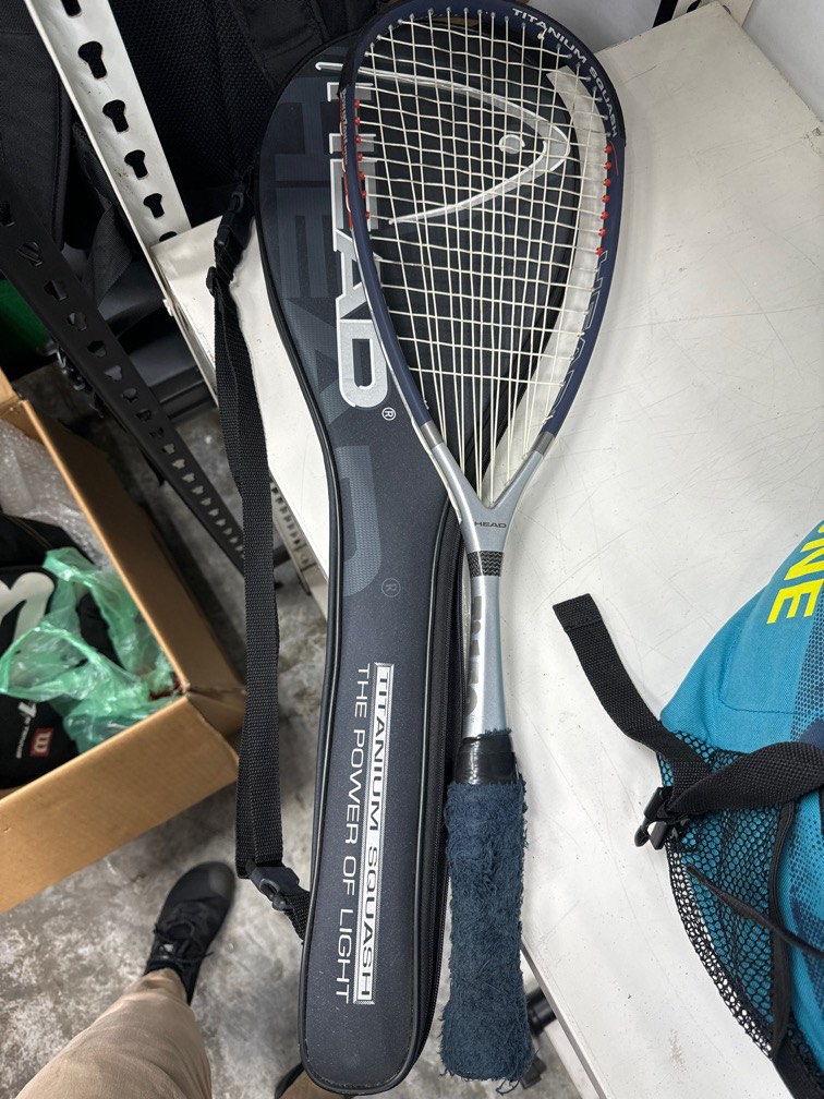 Head squash racket, Sports Equipment, Sports & Games, Racket & Ball ...
