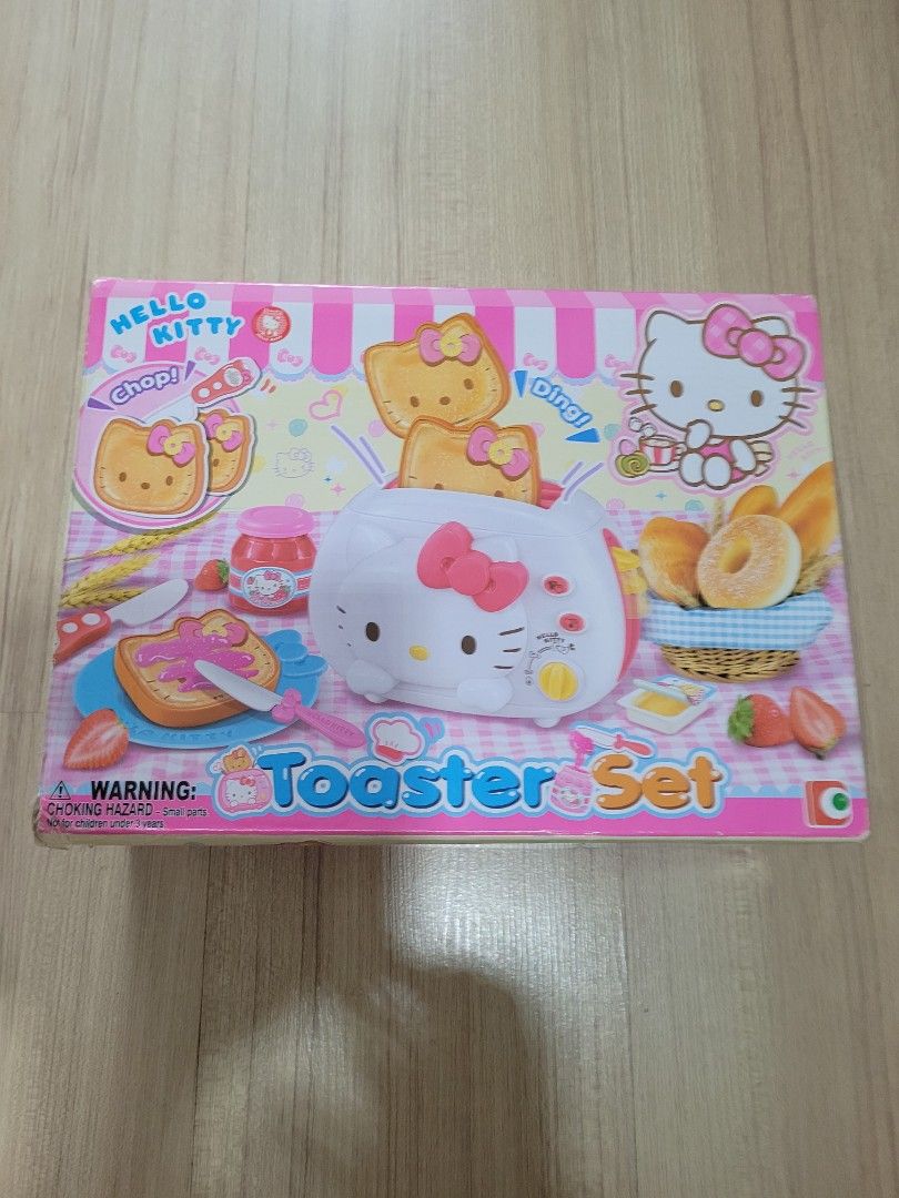Hello Kitty toaster, Hobbies & Toys, Toys & Games on Carousell