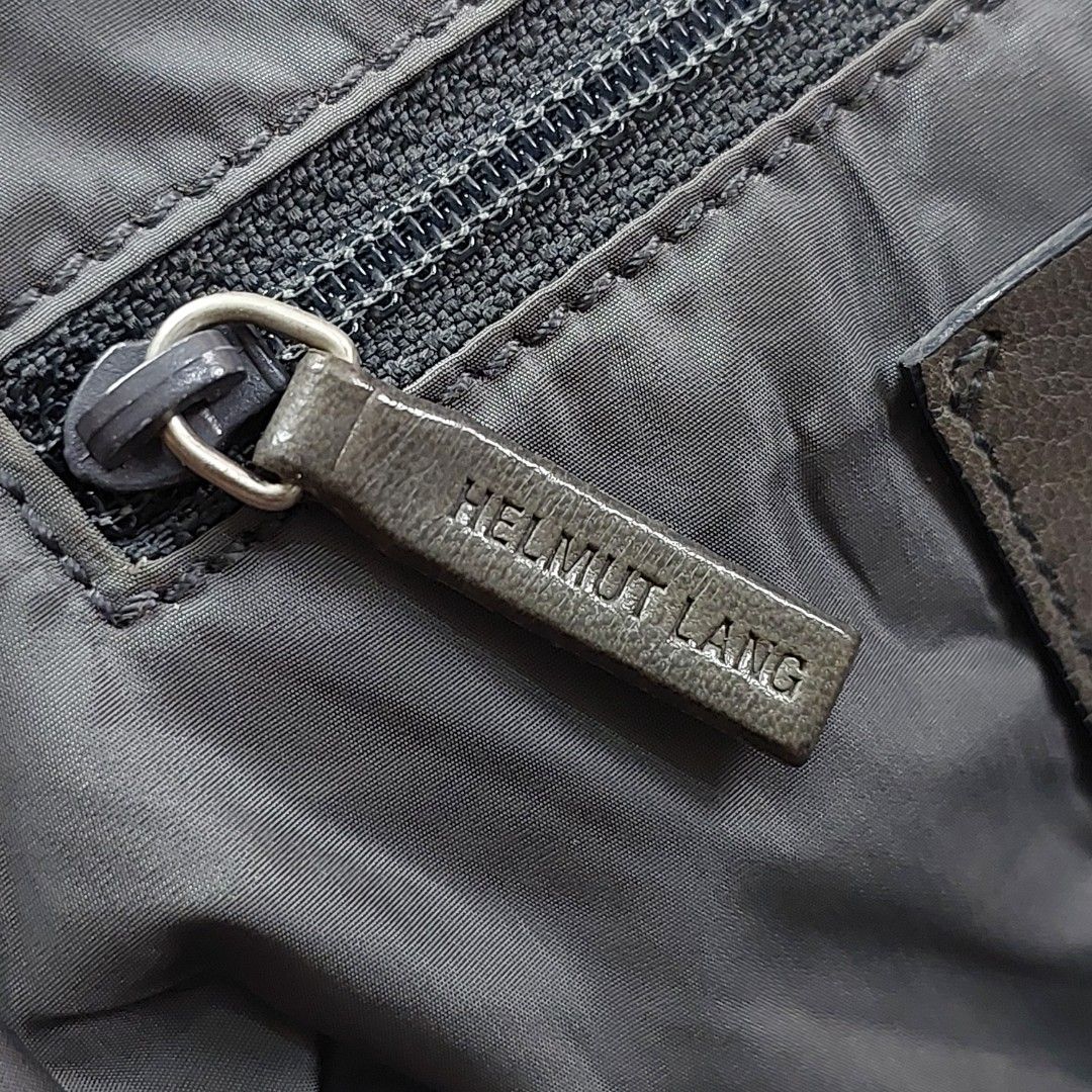 Helmut Lang - Leather Shoulder Bag, Luxury, Bags & Wallets on Carousell