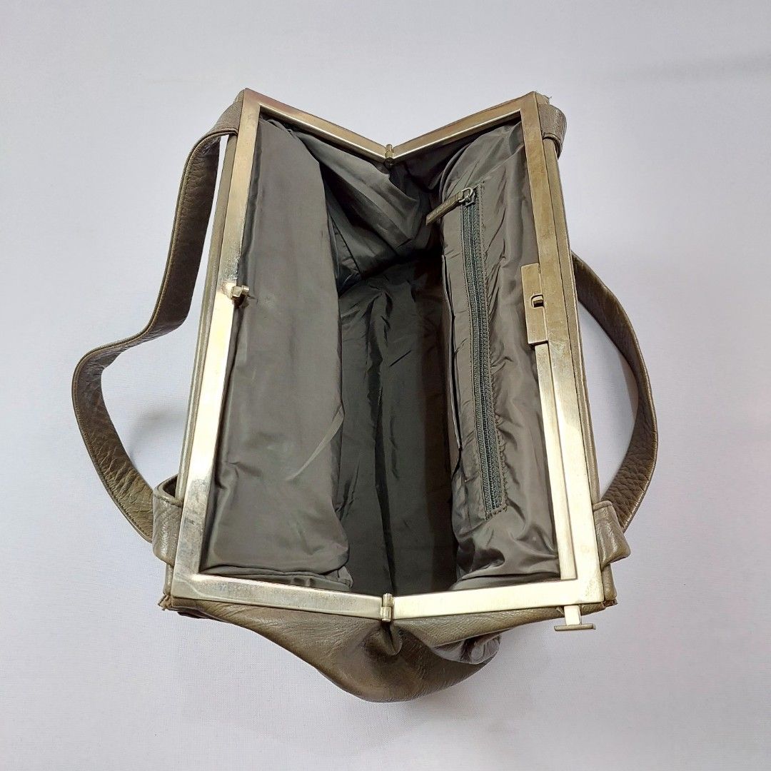Helmut Lang - Leather Shoulder Bag, Luxury, Bags & Wallets on Carousell