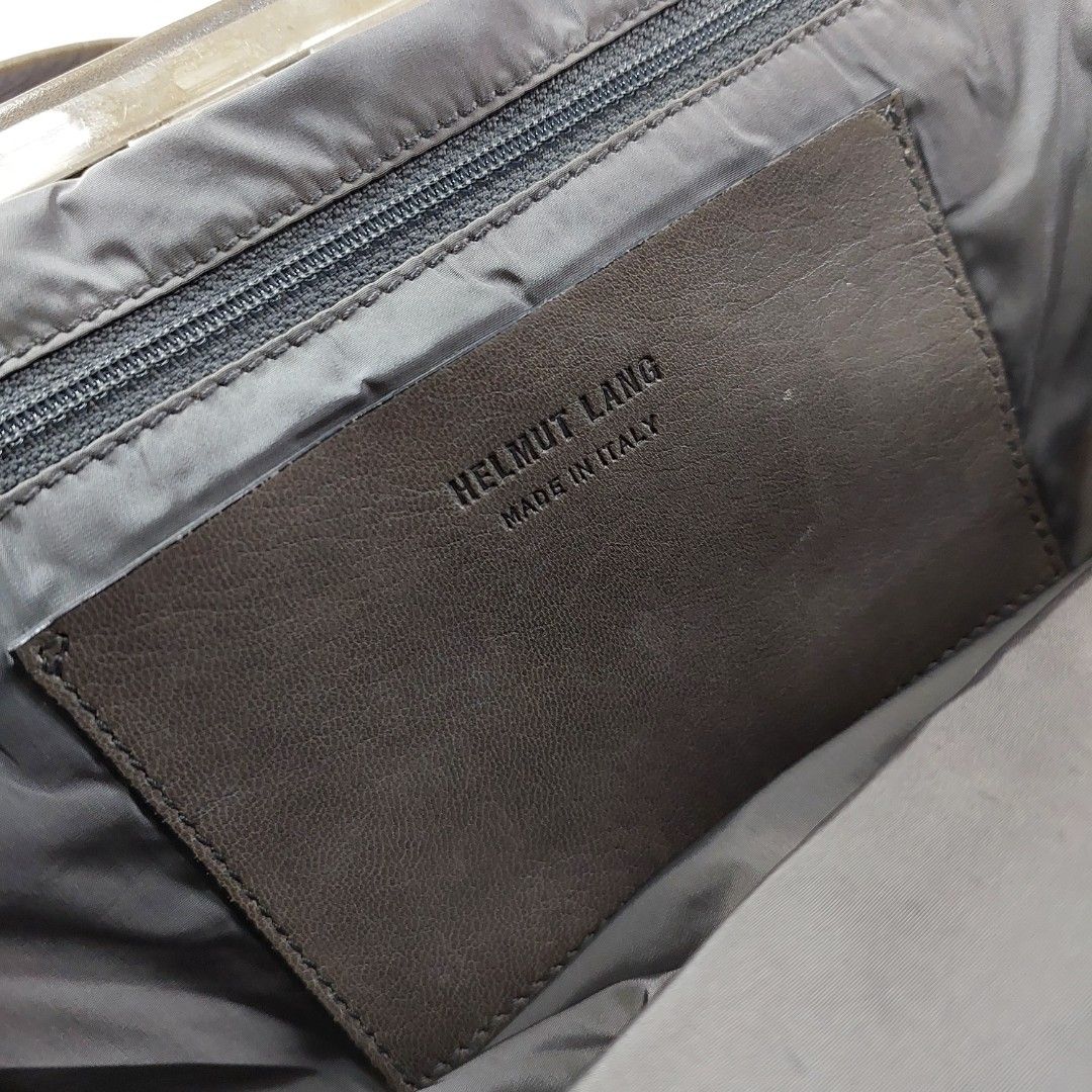 Helmut Lang - Leather Shoulder Bag, Luxury, Bags & Wallets on Carousell