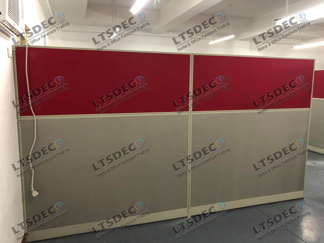 HIGH PANEL OFFICE PARTITION FURNITURES, Furniture & Home Living, Office ...