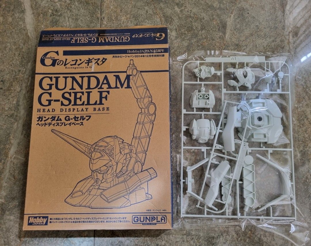 Hobby Mag Gundam G-Self Head Display Stand, Hobbies & Toys, Toys ...