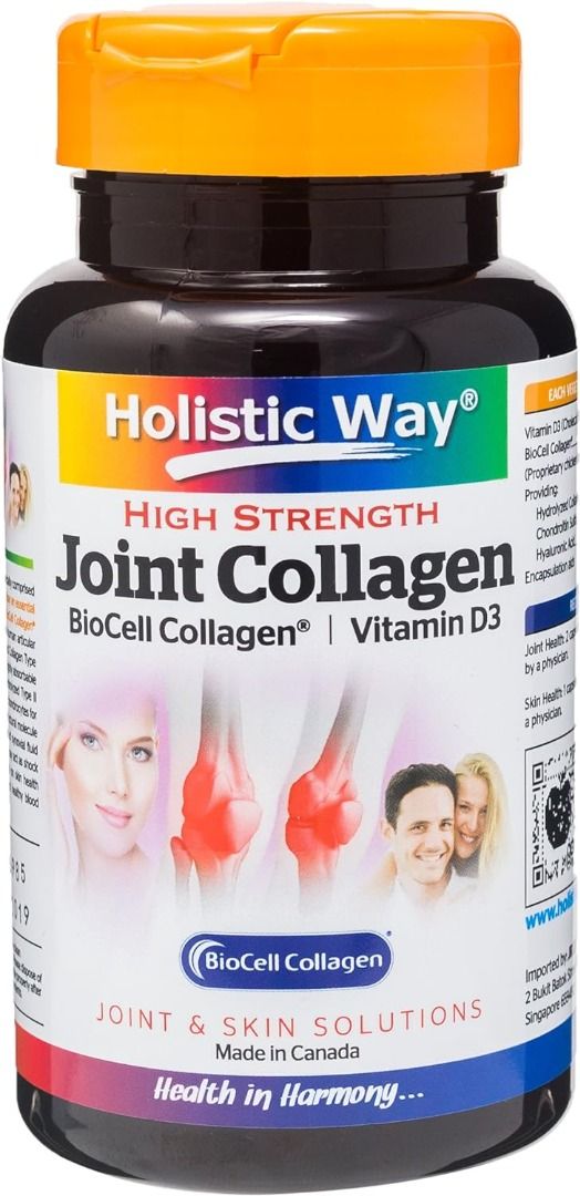 Holistic Way Joint Collagen, 60 Count, Health & Nutrition, Health ...